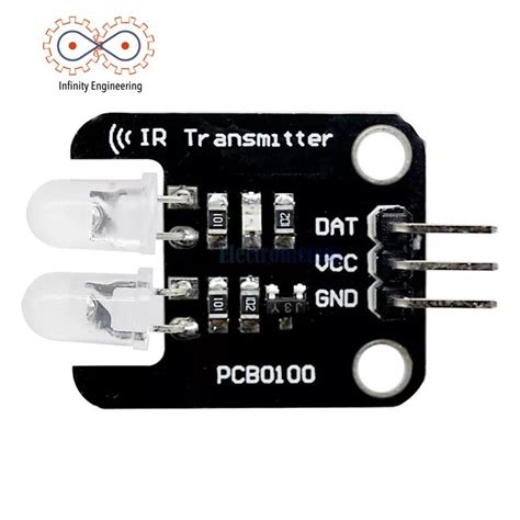 2 Way Ir Infrared Transmitter Module For Arduino Electronic Building Block Shopee Thailand