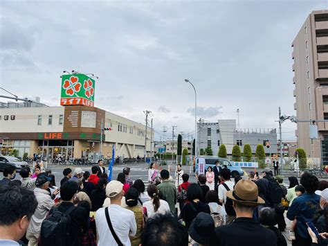 杉山司💙💛中野区議会議員 立憲民主党 On Twitter 本日午後は、本日告示日を迎えた 足立区議会議員選挙 の 立憲民主党 公認の