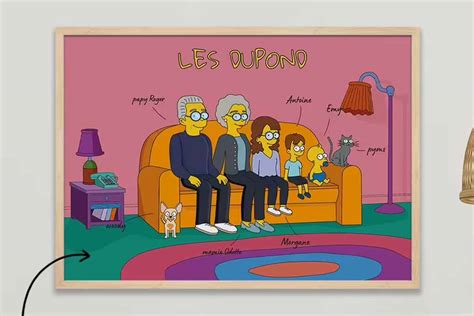 Idée cadeau une affiche personnalisée pour la fête des pères NeozOne