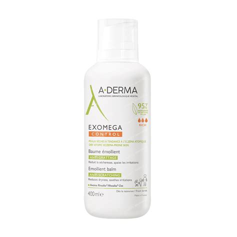 A DERMA EXOMEGA CONTROL Смягчающий бальзам для лица и тела 400 мл