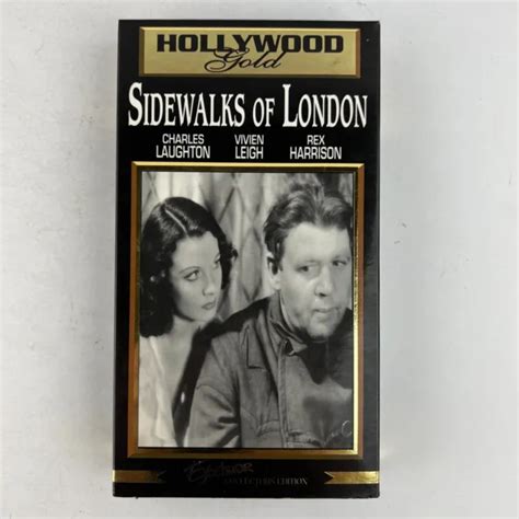Sidewalks Of London Vhs Video Tape Hollywood Gold 1954 Excelsior