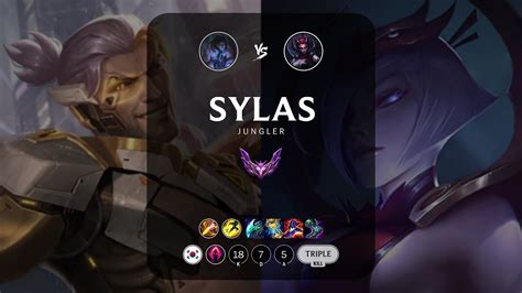 Sylas Jungle Vs Elise Kr Master Patch 137 Youtube
