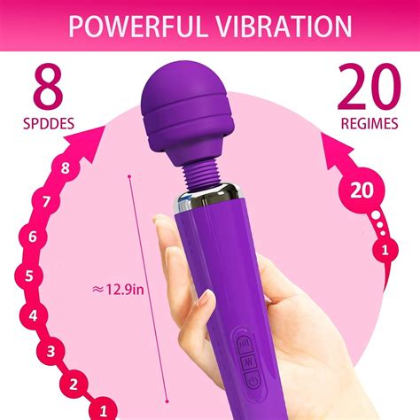 Handheld Electric Massager Multiple Strength Massager Female Powerful