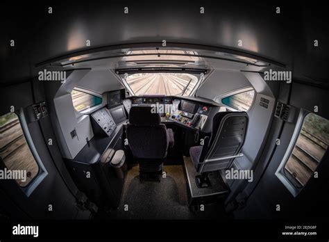 Inside The Driving Cab Of A New Iep Class 800 801 Train Made By