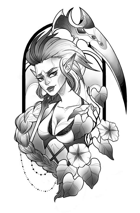 Hell Tattoo Drawings
