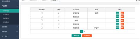 基于springboot的美容美妆管理系统 基于springboot的美容美妆管理系统会员类型管理产品分类管理产品管理库存管理顾客管理进货管理数据统计顾客购买产品顾客签到