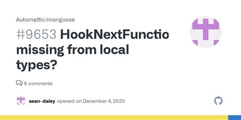 hooknextfunction missing from local types · issue 9653 · automattic