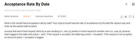 Facebook Data Engineer Interview Questions Stratascratch