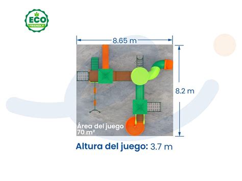 Parque Infantil KD 0404 Estructuras Infantiles