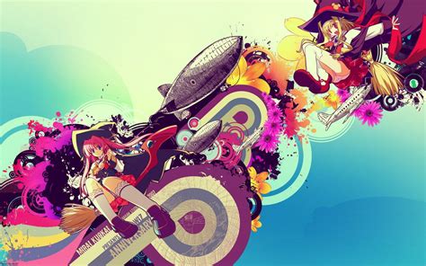 Wallpaper Illustration Digital Art Anime Girls Artwork Cartoon