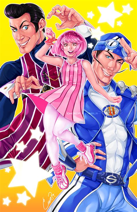 Lazy Town By Cheripi Art On Deviantart