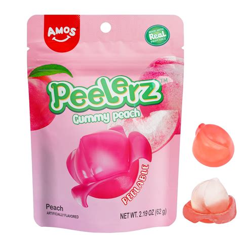 Peelerz Peelable Peach Gummy