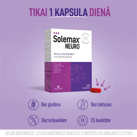 Solemax® Neuro, 30 kapsulas - Avemed.lv