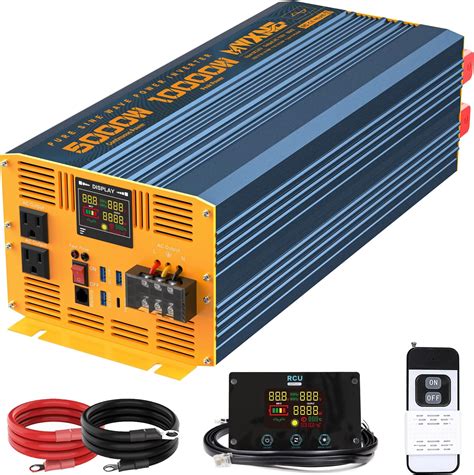 Mwxne 5000 Watt Power Inverter Pure Sine Wave 24v Dc To