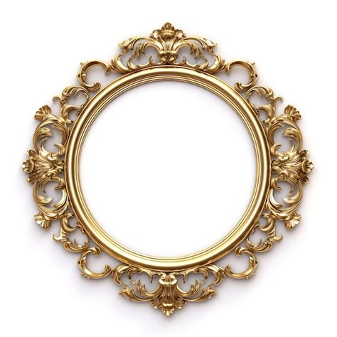 Premium Photo Ancient Golden Frame