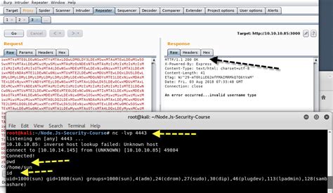 Nodejs Deserialization Attack Detailed Tutorial 2018 Yeah Hub