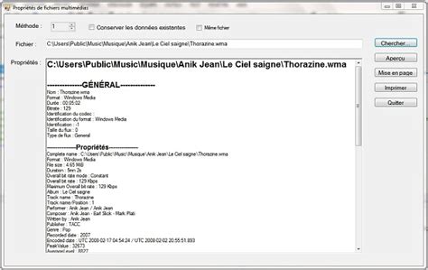 How To Get Media Files Properties In Vbnet Codeproject