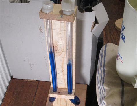 Diy U Tube Manometer Some Disassembly Required