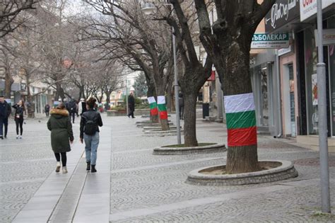 ПП ГЕРБ Сливен Младежи от МГЕРБ Сливен украсиха с 42 знамена улици в града