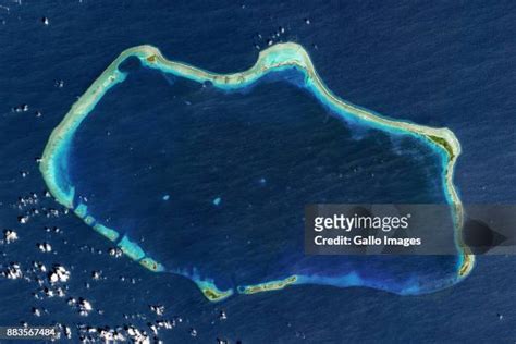 Satellite Views Of Bikini Atoll Marshall Islands Photos And Premium