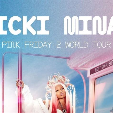 Nicki Minaj Announces ‘the Pink Friday 2 World Tour Dates Rpopheads