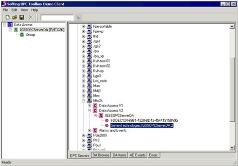 The Opc Client Is Now Connected To The Opc Server