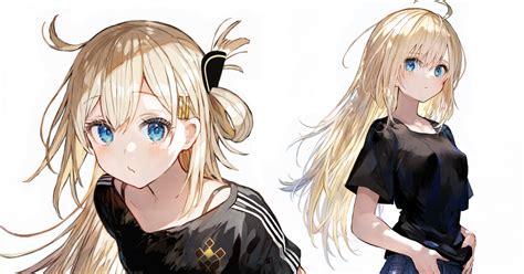 金髪碧眼 零衣 影の死徒のイラスト Pixiv