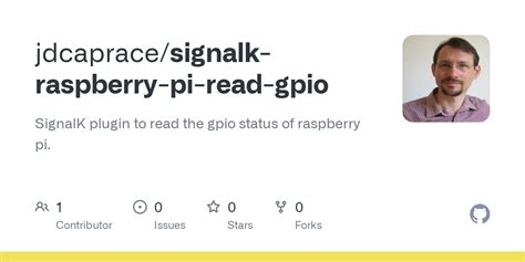 GitHub Jdcaprace Signalk Raspberry Pi Read Gpio SignalK Plugin To