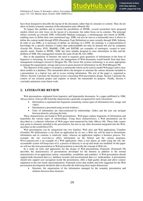 A Metamodel For Web Page Design Pdf