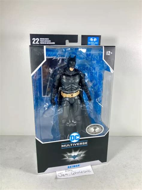 Dc Multiverse Batman Dark Knight Chase Action Figure Mcfarlane Platinum