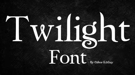 Twilight Movie Font Twilight Movie Font Tidadi