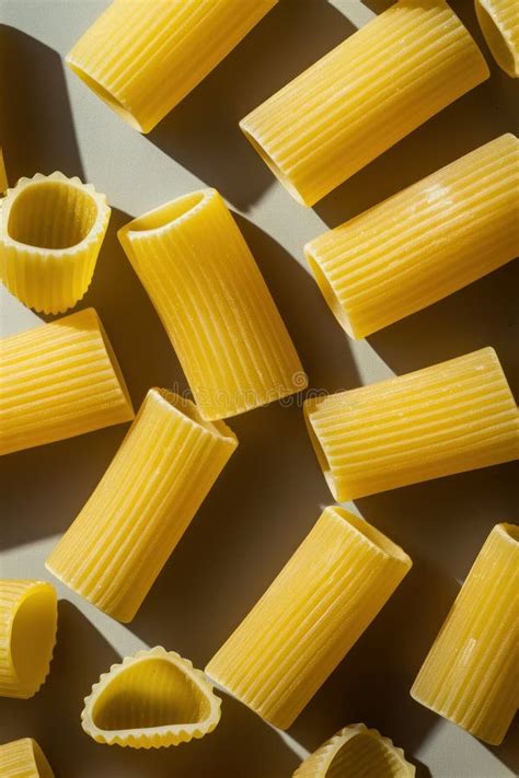 Assorted Italian Fresh Pasta Stock Illustration Illustration Of
