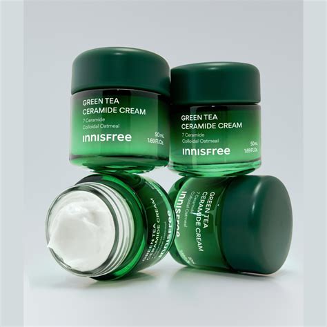 Innisfree Launches Green Tea Ceramide Cream 3 Seconds Supercharged