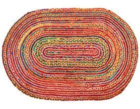 Tapis Rond En Jonc De Mer Naturel 180 Cm AUBRY GASPARD Jardindeco