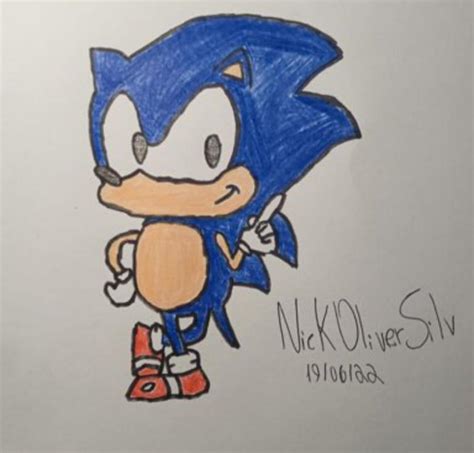 Classic Sonic Fanart By Nickoliversilv By Nickoliversilv On Deviantart