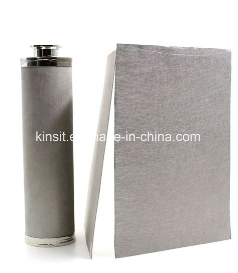 Stainless Steel Sintered Metallic Micron Fibre Felt Media Ss 310