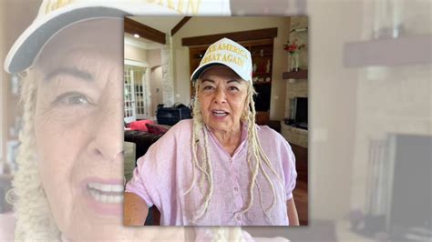 Roseanne Barr Appeared In Video Wearing Long Platinum Dreadlocks
