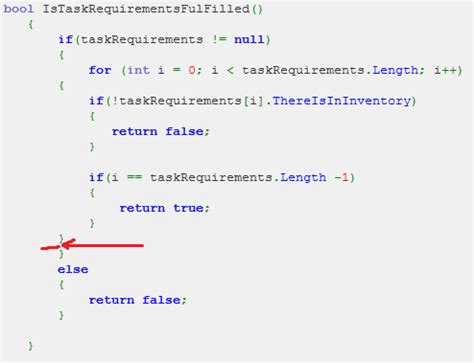 Why Don T All Paths Return A Value In This Bool Function Unity Engine Unity Discussions