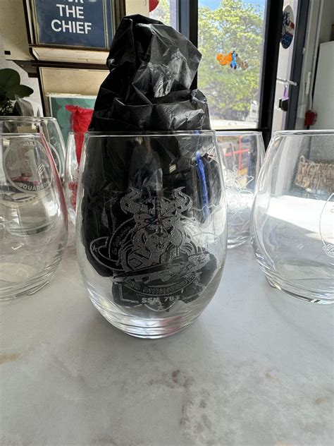 Stemless Wine Glass Dolphin Store Hawaii