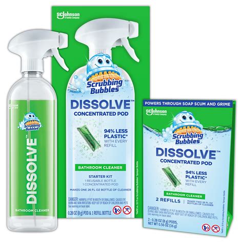 Shop Scrubbing Bubbles Dissolve Multipurpose Bathroom Cleaner Starter