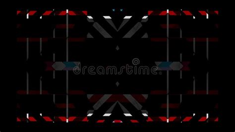 Pulsating Neon Disco Background Vj Loop Stock Footage Video Of