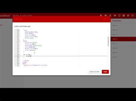 BM TCHS How To Remove 000webhost Watermark YouTube