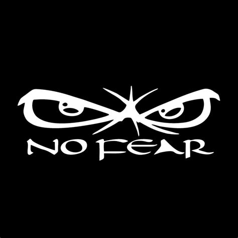 Hotmeini 19cmx7cm Personality Eyes No Fear Car Sticker Decal Sticker