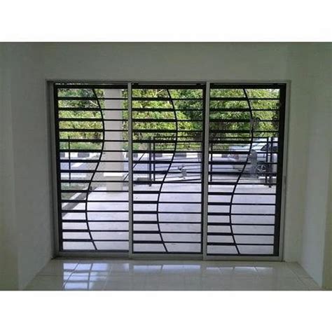 Mild Steel Window Grills At ₹ 150sq Ft Steel Window Grills In Nagpur