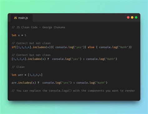 george chakama on linkedin make it a habit to write clean code 🥦