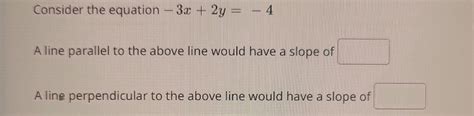 Solved Consider The Equation X Y A Line Parallel To Chegg