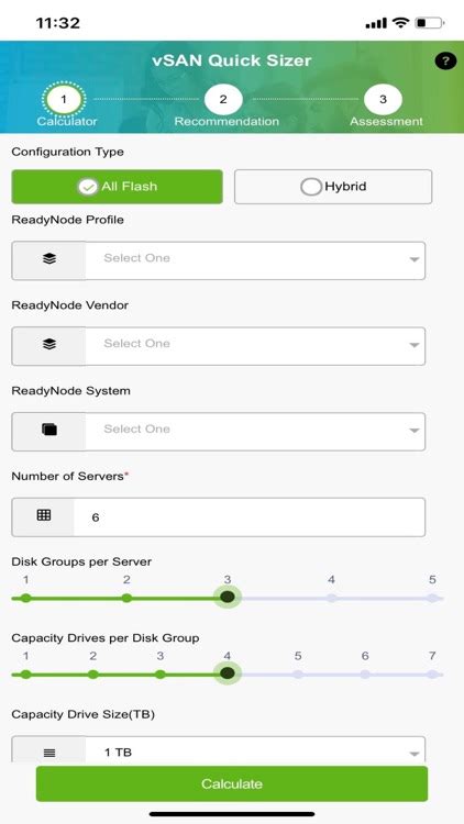 Vsan Quick Sizer By Vmware Inc
