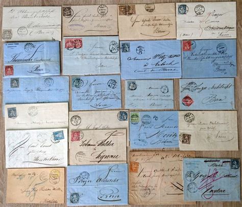 Brief Posten Ab 1864 Sitzende Helvetia Selten TOP Ab 1 Gebraucht