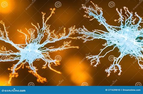 Model Of Dendritic Cells Stock Illustration Illustration Of Medicine