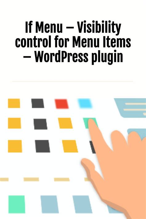 if menu visibility control for menu items wordpress plugin